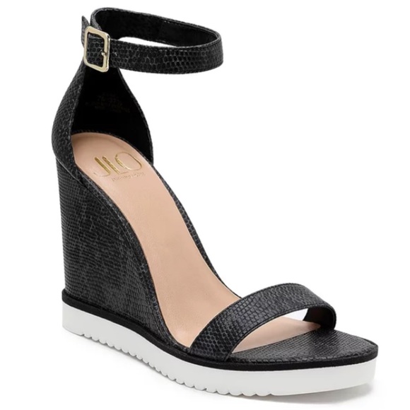 Jennifer Lopez | Shoes | J Lo Jennifer Lopez Wedge Sandals | Poshmark